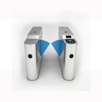 China Smart Recognition Automatic Flap Barrier Gate For Scenic Area Entry Management for sale