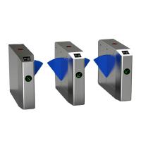 China Stainless Steel Flap Barrier Gate Fast Opening For Metro Stations for sale