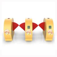China Kids Friendly Flap Barrier Gate For Kindergarten / Preschool Entrances for sale