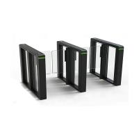 China Square Optical Barrier Turnstiles Anti Tailgating With Rs485/TCP/IP Communication for sale