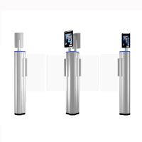 China Stainless Steel Speed Gate Turnstile For Hotel / Commercial Entrance for sale