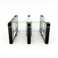 China 1500*110*980mm Optical Speed Turnstile Access Control With Acrylic / Steel Baffle for sale