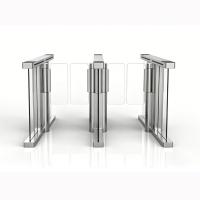 China Fastlane Speed Gates 1.2mm Thick Anti Pinch Emergency Release With 0.5s Opening for sale