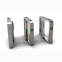 China Access Control Speed Gates Anti Pinch Speedlane Swing Turnstile Gate for sale