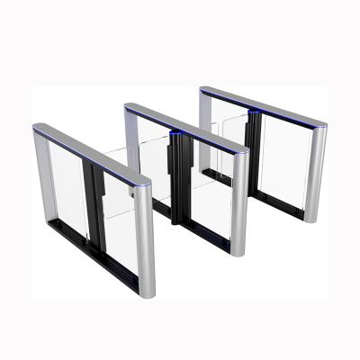 China Aluminum Alloy Pedestrian Speed Gate Turnstile For Office Fast Access Control for sale