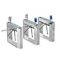 China Smart Tripod Turnstile Gate Access Control RFID Pedestrian Security Entrance System for sale