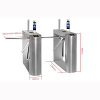 China Tripod Barrier Gate Arc Design Stainless Steel Anti Tailgating Security Access System for sale