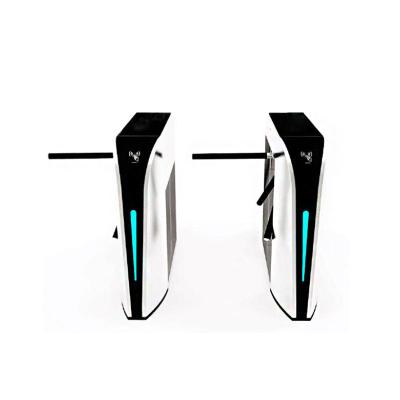 China Elegant Tripod Turnstile Gate Entrance QR Code Access Control Exhibition Hall Pedestrian System for sale