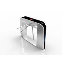 China Elegant Tripod Turnstile Gate Entrance QR Code Access Control Exhibition Hall Pedestrian System for sale