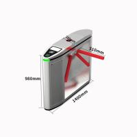 China Networked Tripod Turnstile Access Control System TCP IP Gate Scenic Site Visitor Flow for sale