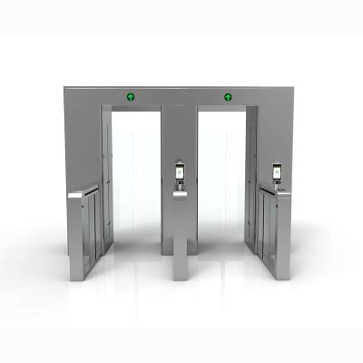 China SUS304 High Security Turnstile Full Height Pedestrian Turnstiles With Emergency Unlock for sale