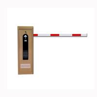 China Surface Mounted Traffic Boom Barrier Straight Rod For Parking / Office Access for sale