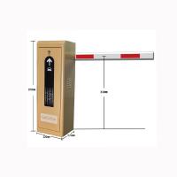 China Surface Mounted Traffic Boom Barrier Straight Rod For Parking / Office Access for sale