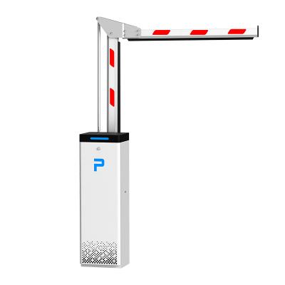 China Folding Arm Boom Barrier Remote Control IP54 For Parking Lots for sale