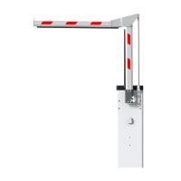 China Folding Arm Boom Barrier Remote Control IP54 For Parking Lots for sale