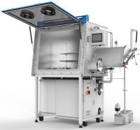 China Inert gas glove box ensures water oxygen content ≤0.1ppm and leakage rate ≤ 0.001%vol /h for sale