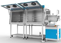 China Double-Station Inert Gas Glove Box Ensures Water Oxygen Content ≤0.1ppm And Leakage Rate ≤ 0.001%Vol /H for sale
