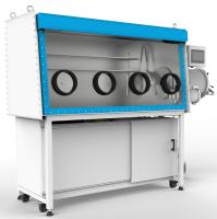 China Single Double Station Inert Gas Glove Box Ensures Water Oxygen Content ≤0.1ppm And Leakage Rate ≤ 0.001%Vol /H for sale