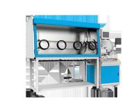 China Single-sided Single-unit glove box Double-station Independent VGB-6-ⅠT glove for sale