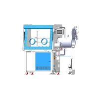 China Oil-free Vacuum Pump Inert Gas Glove Box with 1200mm X 800mm X 900mm Size for sale