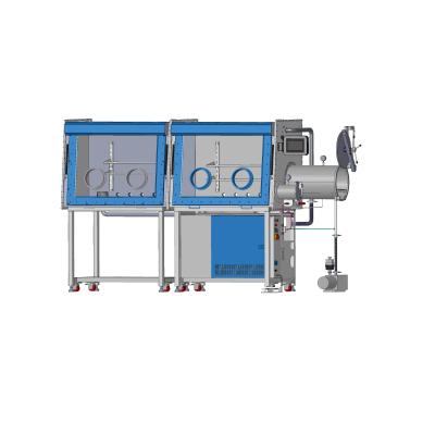 China Customized Inert gas glove box with 220mm diameter Glove opening for sale