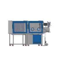 China 2440 x 780 x 900 mm Inert Gas Glove Box with and ≤ 0.001%vol/h Leakage Rate for sale