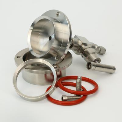China Industrial Metals Heat Treatment Tube Furnace Flange with Over-Pressure Safety Features for sale