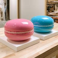 China Cute Color Macaron Fiberglass Resin Sculpture Pop Art For Indoor Display for sale