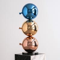 China Modern Balloon Sculpture Metallic Finish for Interior Decoration for sale