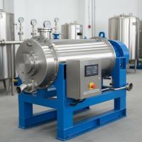 China Decanter Centrifuge Machine with 2rpm-30rpm Differential Speed and Continuous Auto Discharge for 1-100 M³/h Capacity for sale