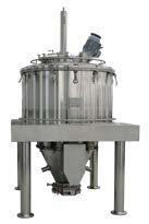 China PLGZ-1250 GMP Pull Bag Scraper Centrifuge for Antibiotic & Vitamin Solid-Liquid Separation for sale