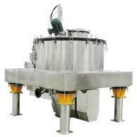 China PLGZ-1000 Automatic Scraper Bottom Discharge Centrifuge for Pharmaceutical Solid-Liquid Separation for sale