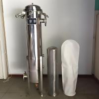 China DL Series Compact Closed-Loop Bag Filter with Integrated Reinforced Mesh Basket for sale