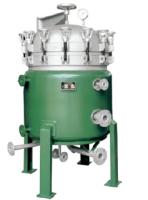 China Horizontal Pressure Leaf Filter 12m2 Filtration Area High Capacity Liquid Clarification Equipment for sale