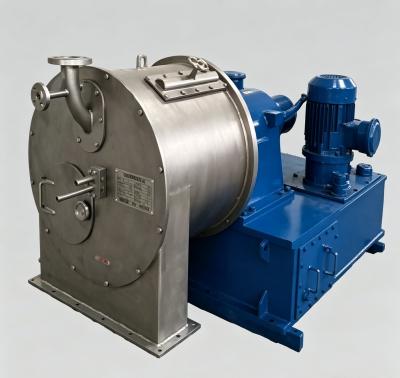China HR1000‑N Two‑stage Pusher Centrifuge, Continuous Dewatering Machine for MVR Salt Production for sale