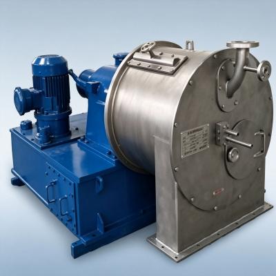 China HR300-N Double Stage Pushing Centrifuge 2500rpm for Edible Salt Potassium Chloride Fine Chemical for sale