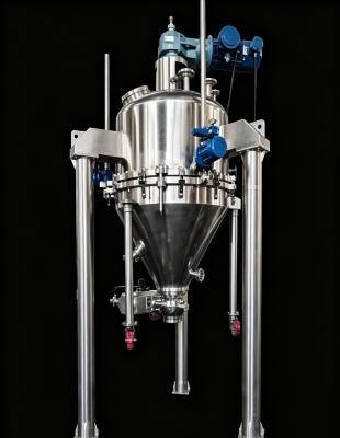 China TZ2000 Nutsche Filter Dryer with Hollow Ribbon Heating / Cooling, 7.3 m³ Nominal Volum for sale