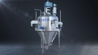 China TZ1200 Cone‑Bottom Agitated Nutsche Filter Dryer | 2.0 m² Conical Filter Element, Residue‑free Full Discharge for sale