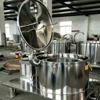 China PD Bag Lifting Upper Discharge Plate Centrifuge 1000mm Drum 140L 11kW 316L Steel for sale