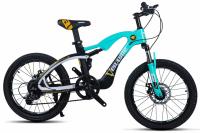China Children Sports Magnesium Alloy Bike With Training Wheels MAG OEM Bicycle For Kids 3-8 Year Soft Tail Frame 20