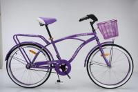 China New Model Men Beach Cruiser Bicycle 26/28/Inch 7 Speed Cruiser Bike Steel Frame V Brake Suspension Fork for sale