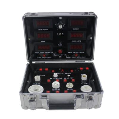 China Customized LED Tester Box Demo Case Multifunction Tube Testing Bulb Display for sale