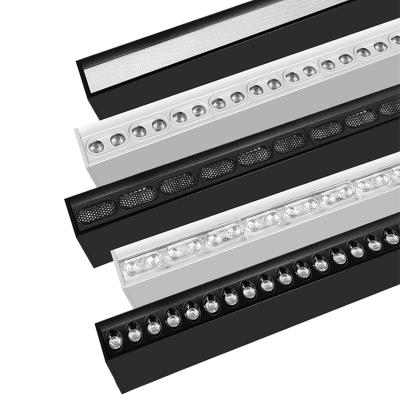 China 3580 3880 Hanging LED Linear Light Ceiling Aluminum Custom for sale