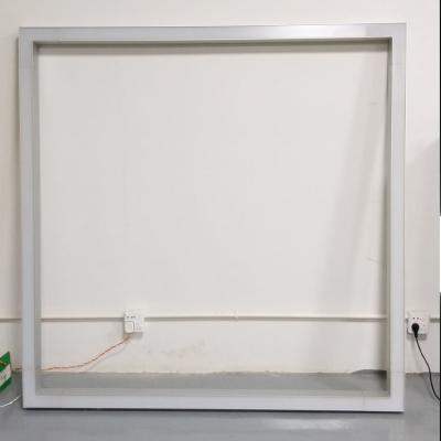 China Square Rectangle LED Linear Light Linkable Suspension Office School Supermarket for sale
