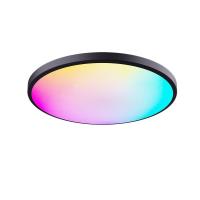 China Tuya Smart WiFi LED Round Ceiling Light RGBCW Dimmable 240V 2700K for sale
