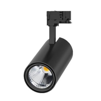 China 10W 20W COB LED Adjustable Track Lighting Dimmable 2700K 100V-240V for sale