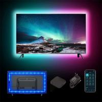 China TV Sync Box Light Strings Kit IP20 APP Control RGBIC WS2811 Music Sync LED Strip Lights for TV for sale