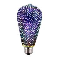 China Creative Personality LED 3D Fireworks Garden Light LED Fireworks Bulb Light Decorative Lighting for sale