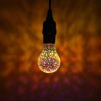 China High-Quality LED 3D Fireworks Lamp for Bedroom Decor Christmas Fireworks LED Fairy Light for sale