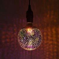 China High-Quality LED 3D Fireworks Lamp for Bedroom Decor Christmas Fireworks LED Fairy Light for sale